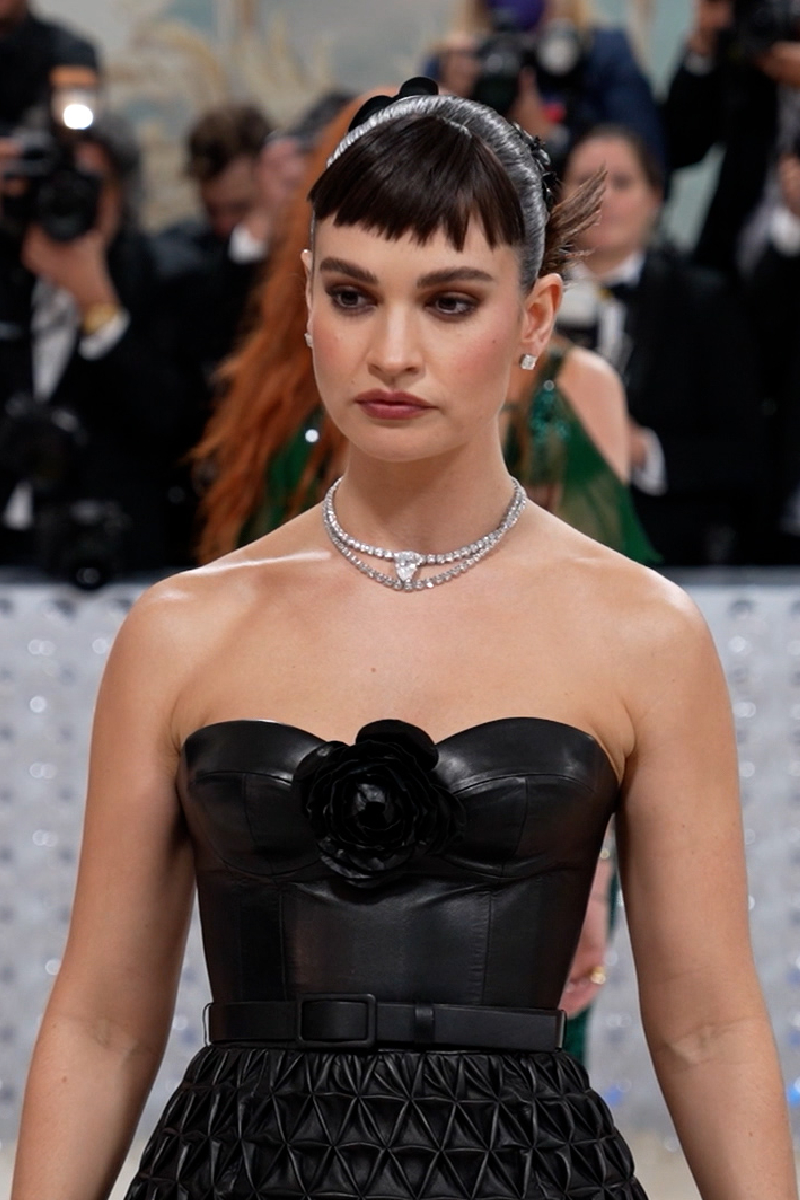 Lily James proves she’s the ultimate red carpet style queen