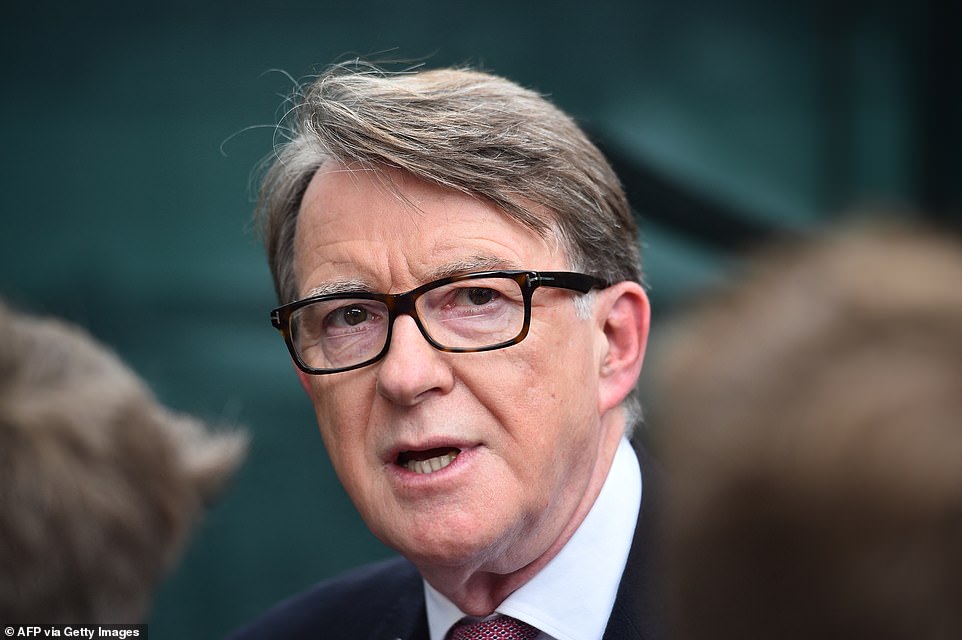 Report: Mandelson still paid six-figure salary despite being sacked