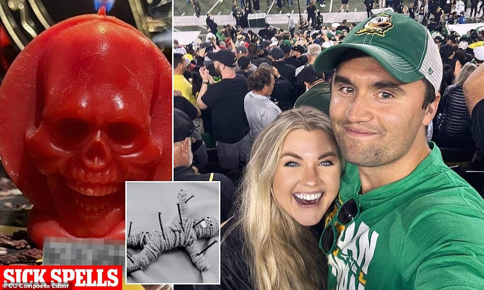 Report: I'm the witch who cursed Charlie Kirk