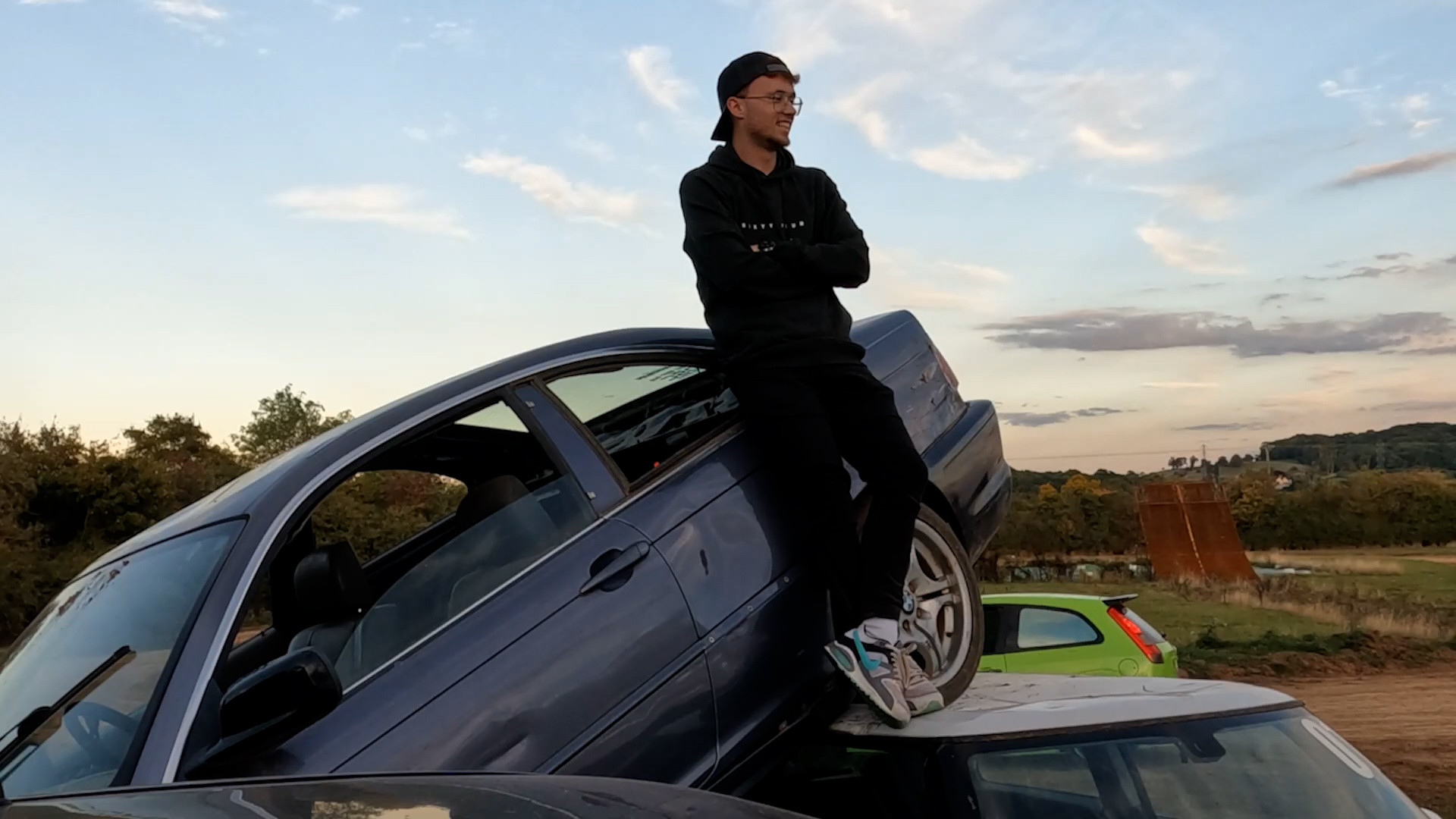 Drift BMW Rolled at Mark McCann Racetrack