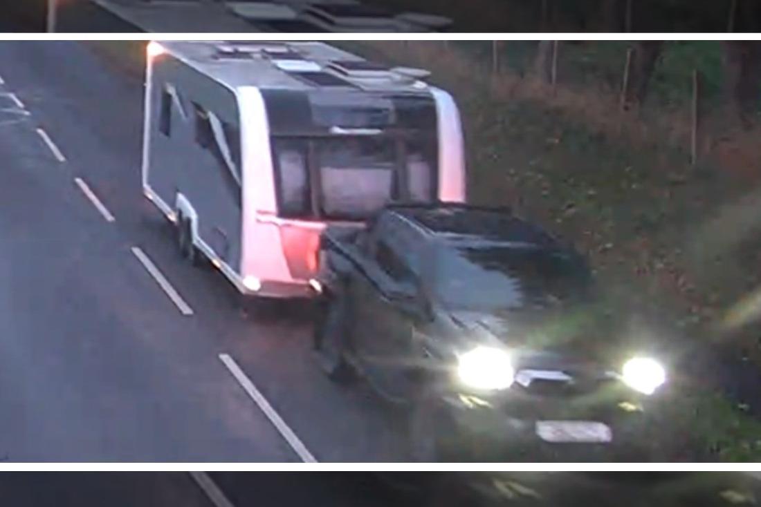 Police CCTV image appeal over caravan theft in Flamborough