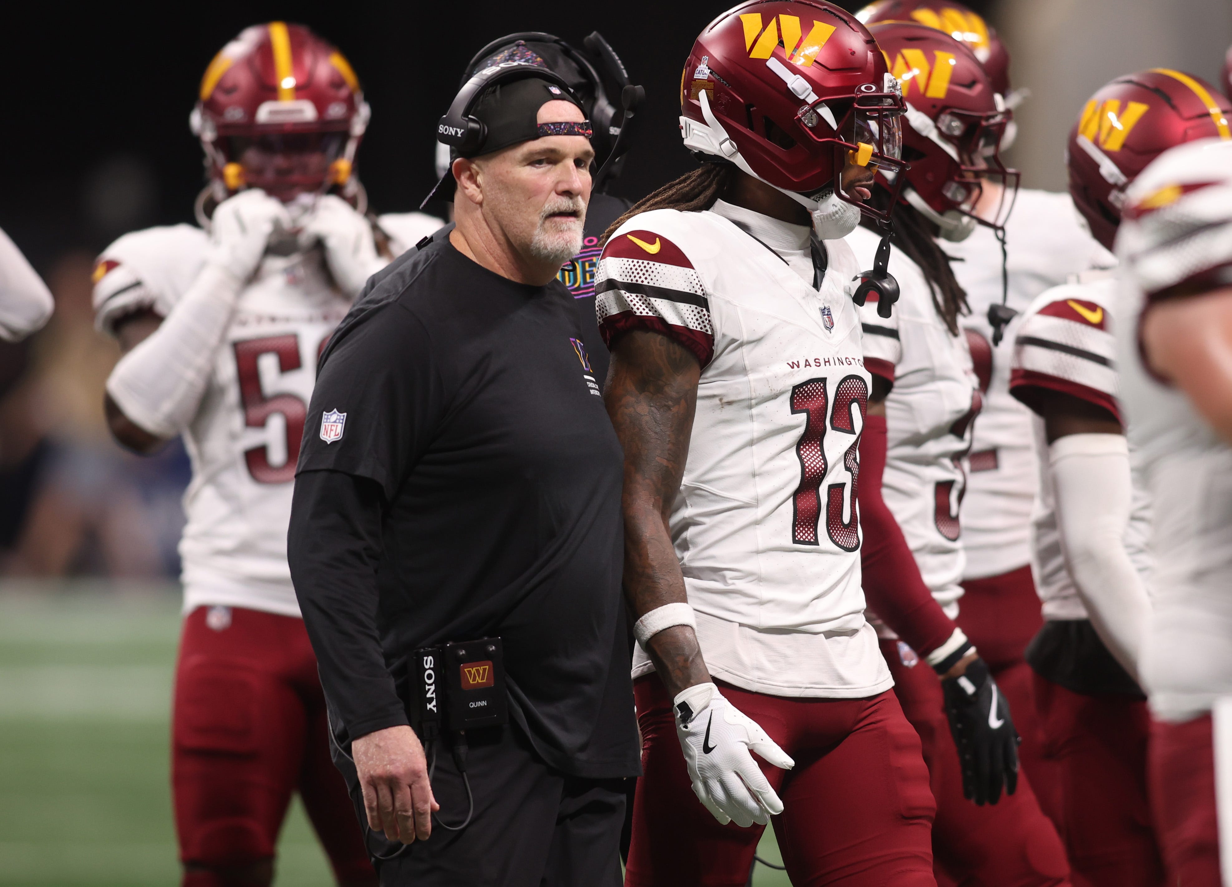 Commanders with a change of scenery on Friday before Week 5 game vs ...