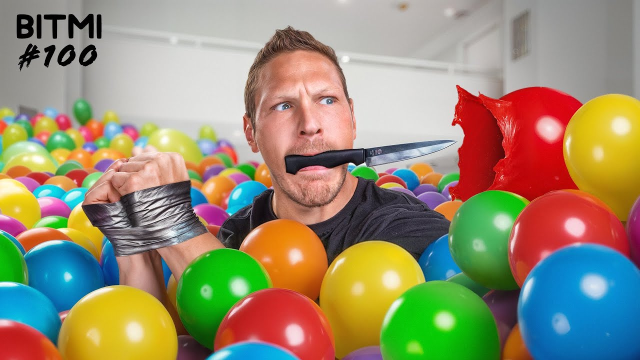 Can You Pop 100 Balloons in 60 Seconds? • Break It To Make It