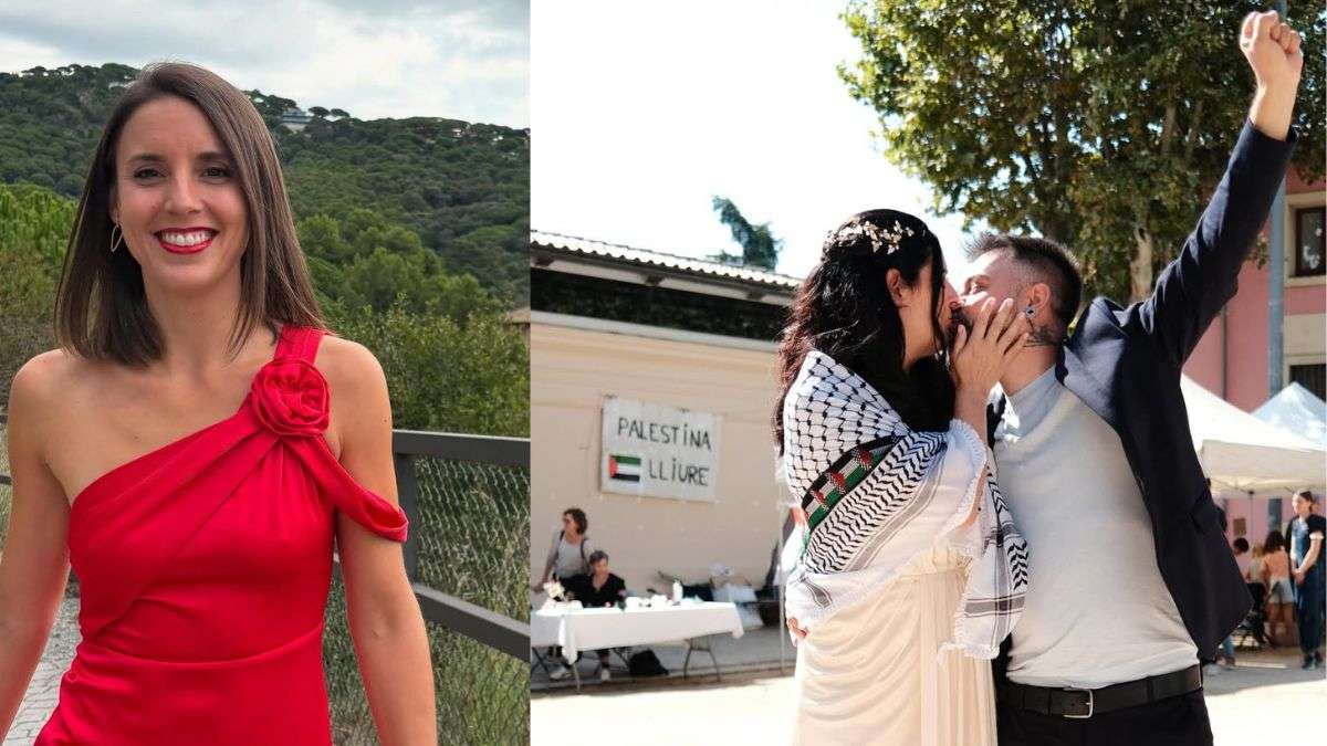 Irene Montero se viste de una firma de la jet set para ir a una boda ...