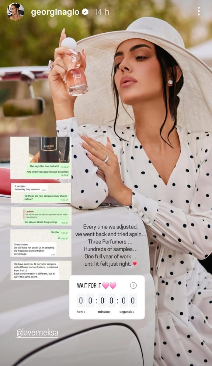 Georgina Rodríguez se une a la moda de los vestidos de lunares, el ...