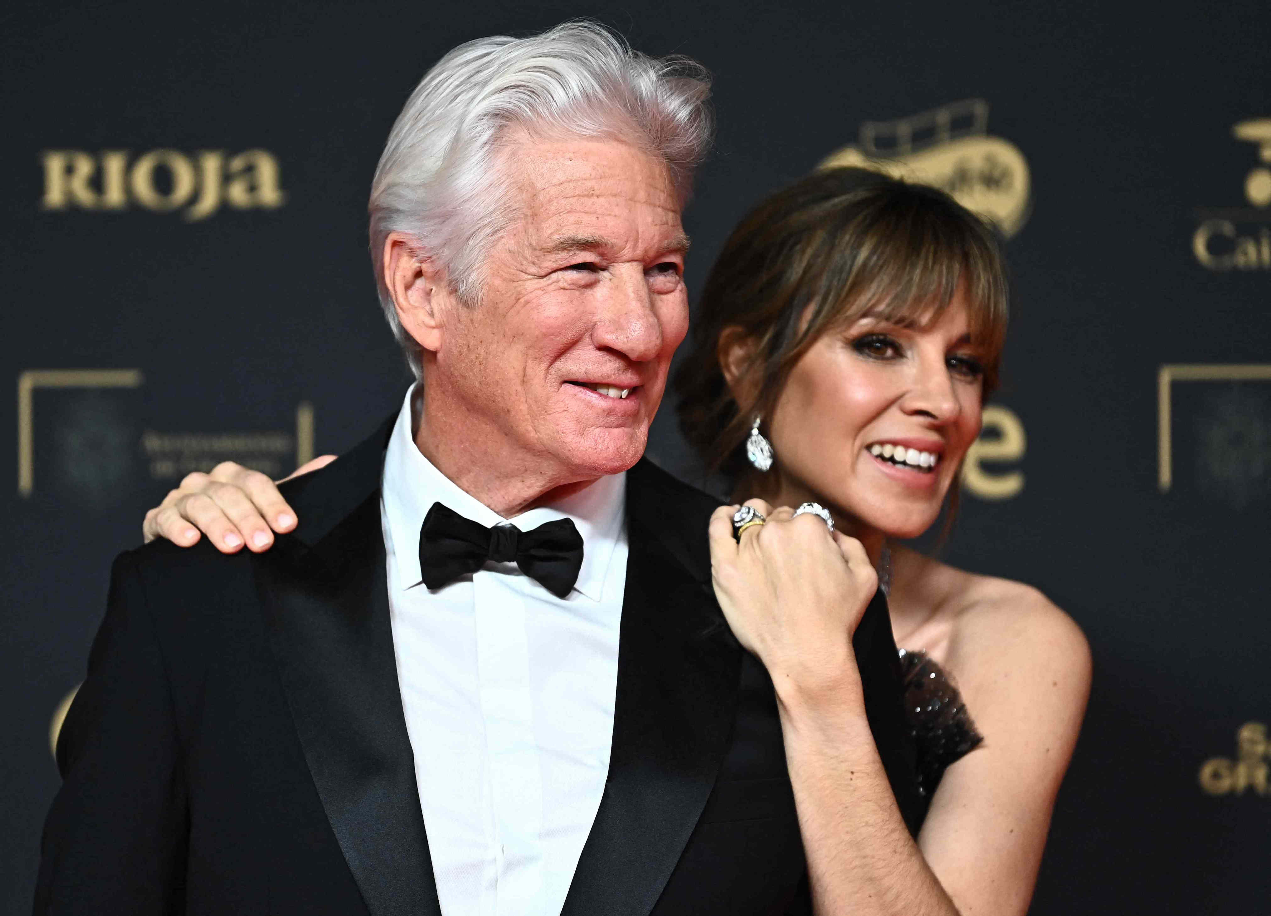 Richard Gere Packs on PDA With His Wife Alejandra Silva for a Rare ...