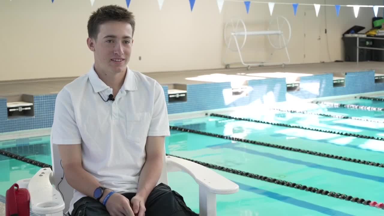 Lifeguard saves young swimmer's life at Sierra Vista pool