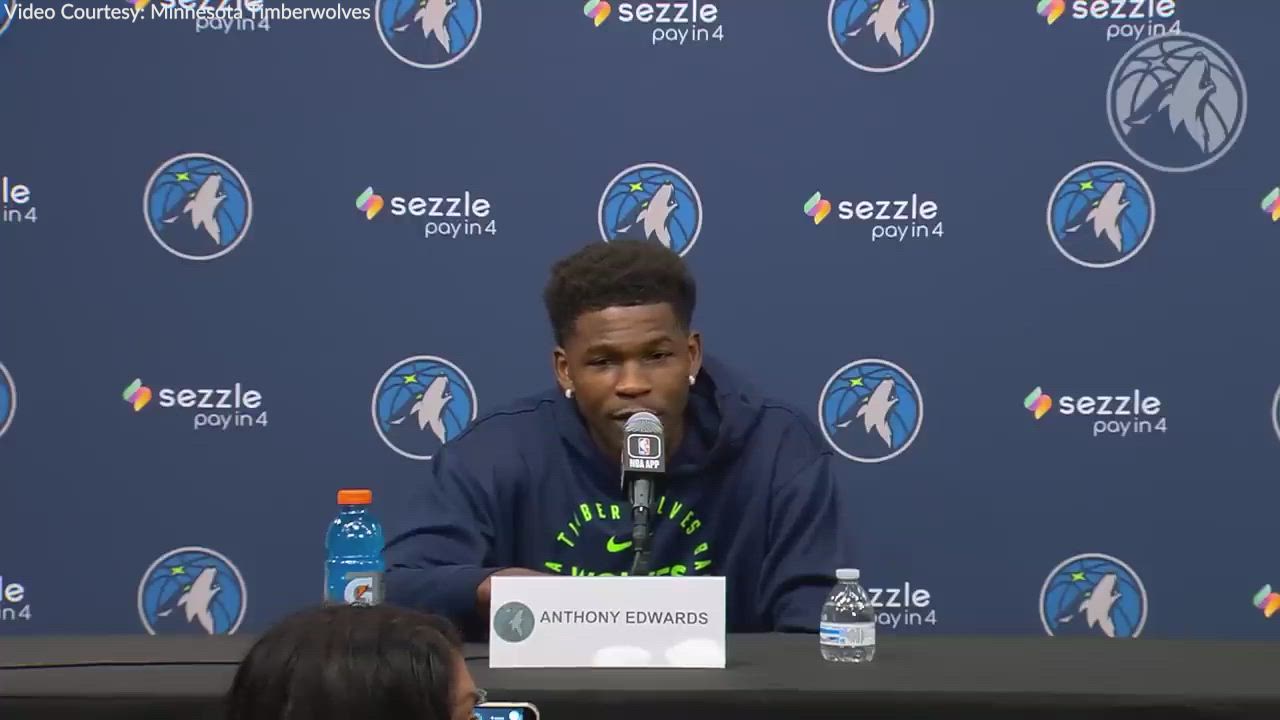 Anthony Edwards on what it will take to win MVP