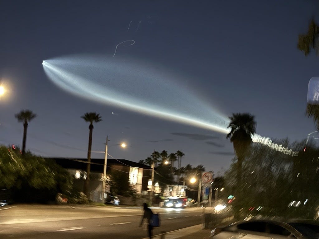 Early morning SpaceX rocket launch may be visible in Arizona. When ...