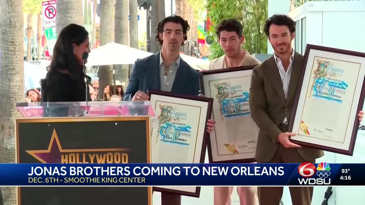 Jonas Brothers bringing tour to New Orleans. Here's when you can get ticket