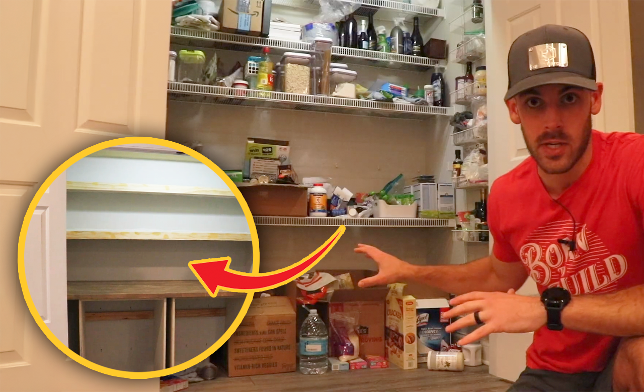 How I turned my pantry into a storage haven