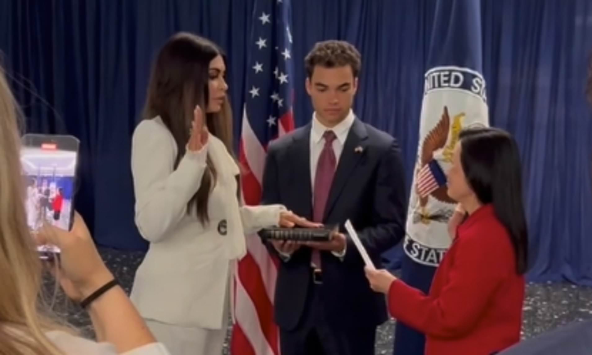 Kimberly Guilfoyle sworn in as Greek ambassador