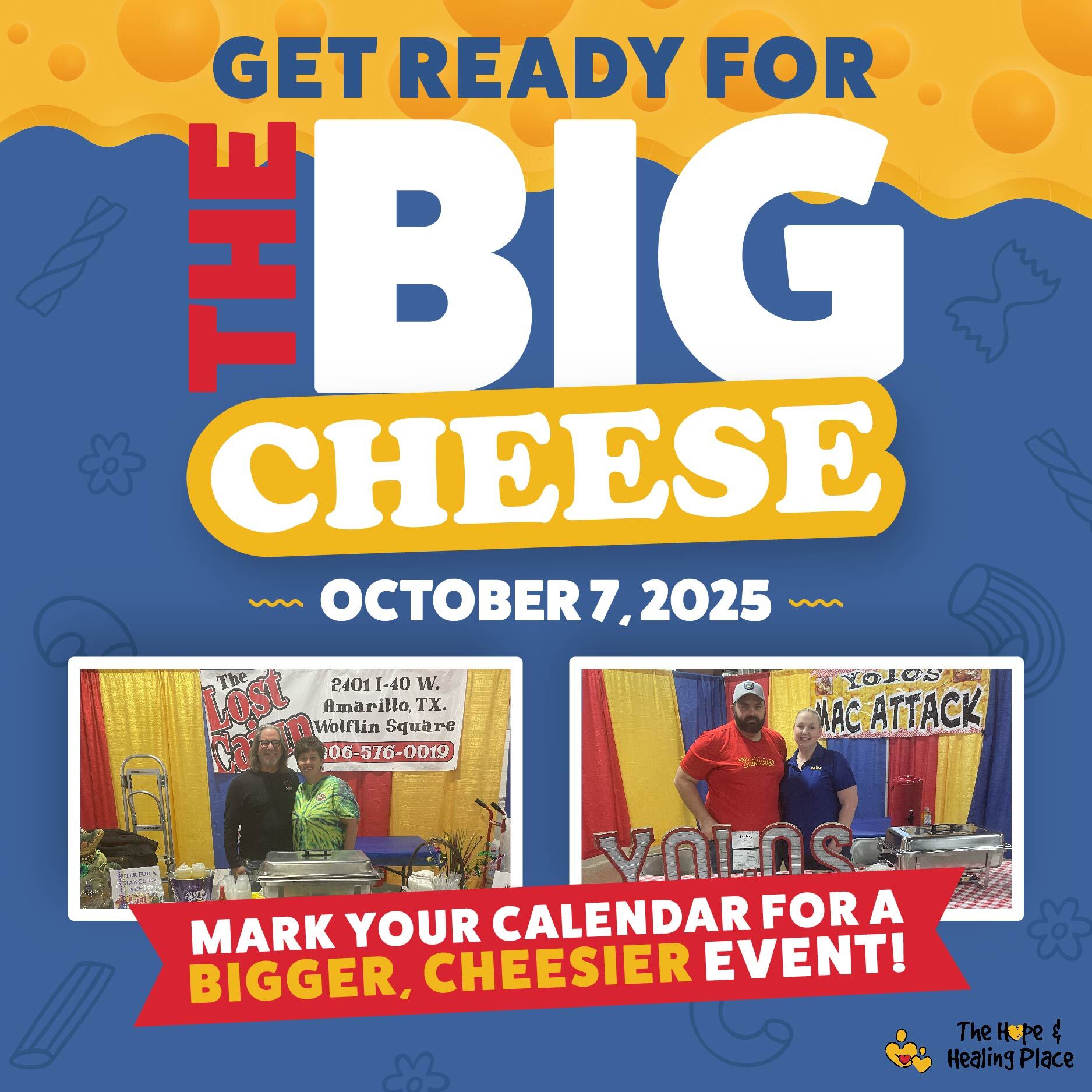 The Hope and Healing Place to host annual Big Cheese Cook-Off