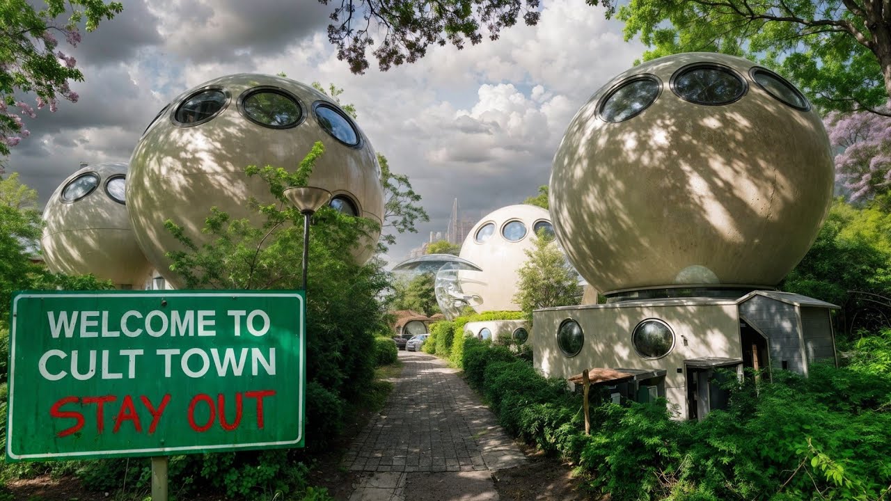 Inside the cult town that lives in dome houses
