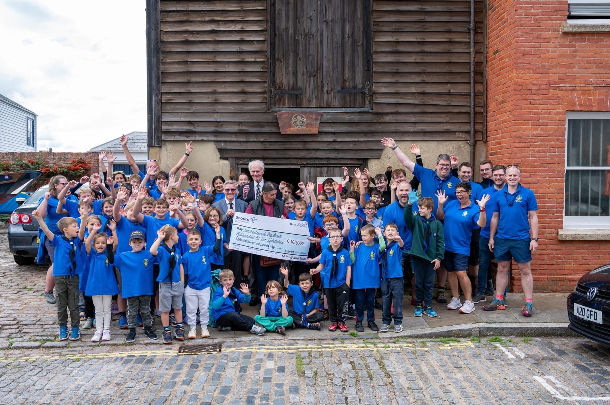 Wyllie Legacy sets sail again with £100k boost for Sea Scouts