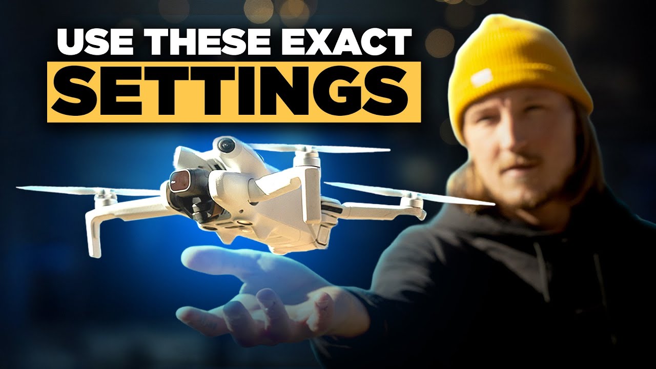 DJI Mini 4 Pro BEST VIDEO SETTINGS and Beginner Setup Guide