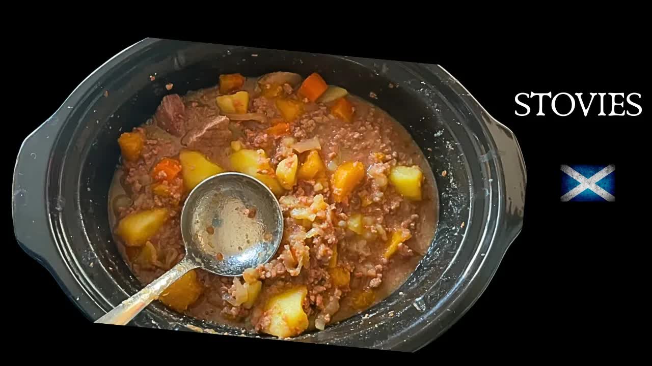 scottish stovies recipe: classic comfort food in a slow cooker