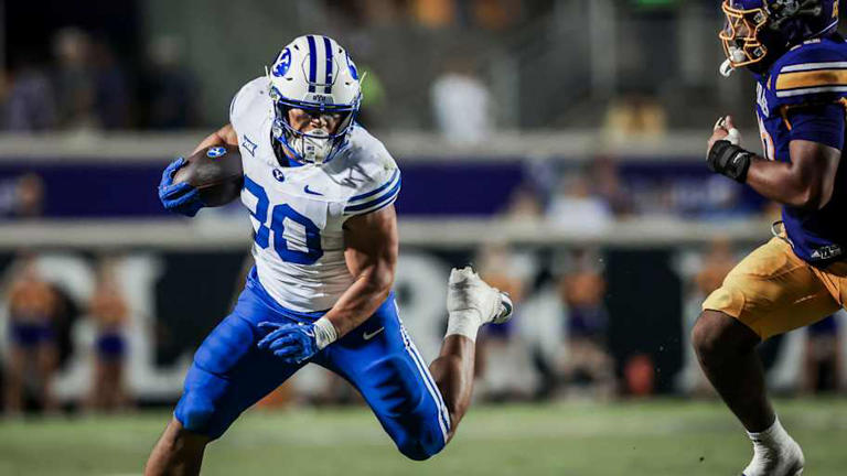 BYU RB Sione Moa Removed from Depth Chart for Colorado Game