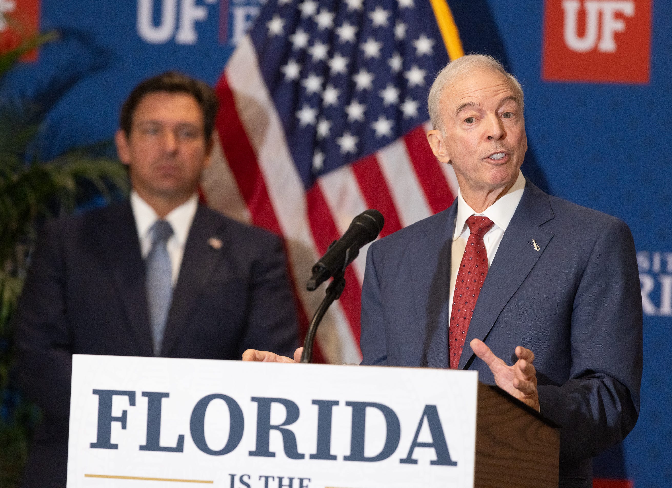 Florida university presidents converge on UF as DeSantis touts state's ...