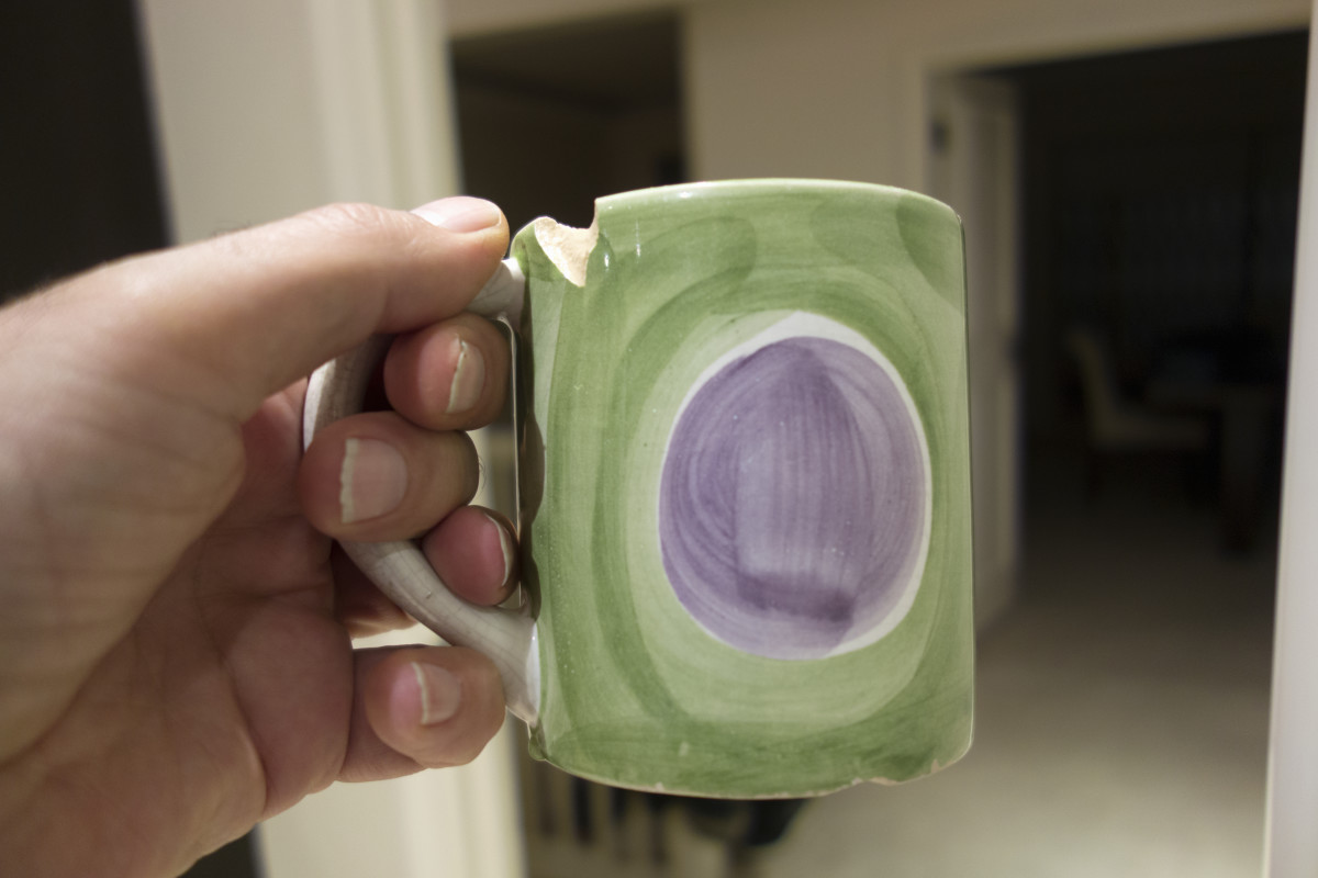 Gardener Demonstrates How to Turn Favorite Chipped Mugs Into Planting Pots