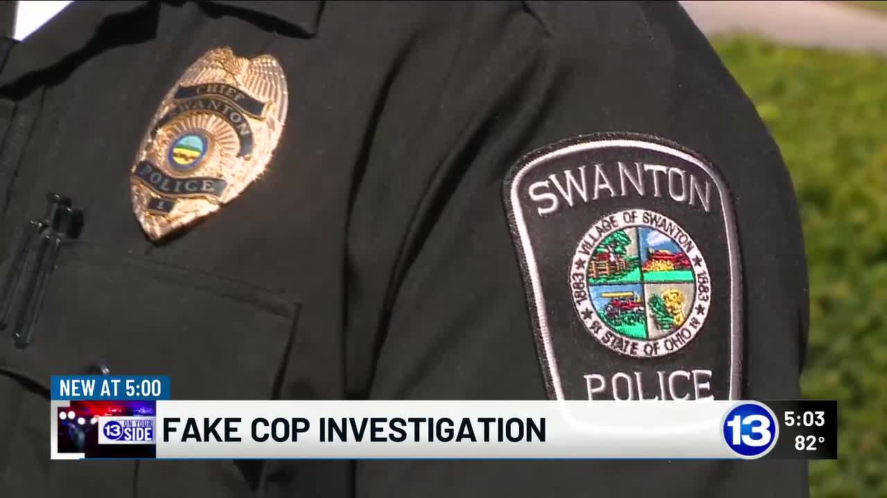 Fake cop investigation in Swanton