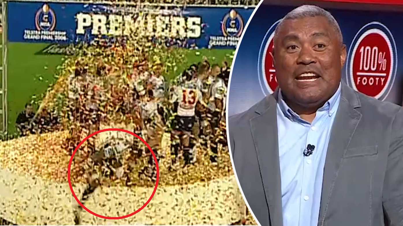 Scary reason for Broncos legend's infamous stage fall