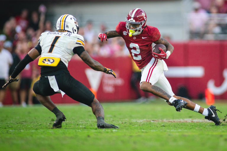 Kickoff time, TV channel announced for Alabama football vs. Missouri in ...