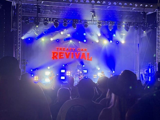 District Park Welcomes Treaty Oak Revival - Sold Out Show