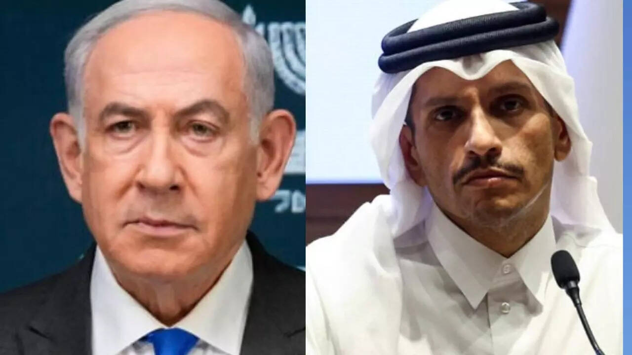 Trump-Netanyahu meet: Israel PM calls Qatar counterpart from White ...