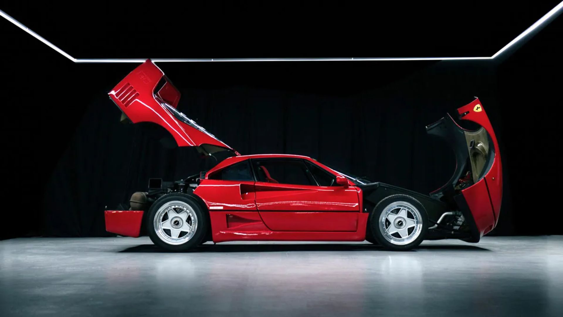 Prized Ferrari F40 'Non-Cat, Non-Adjust' Expected to Fetch $3.75 ...