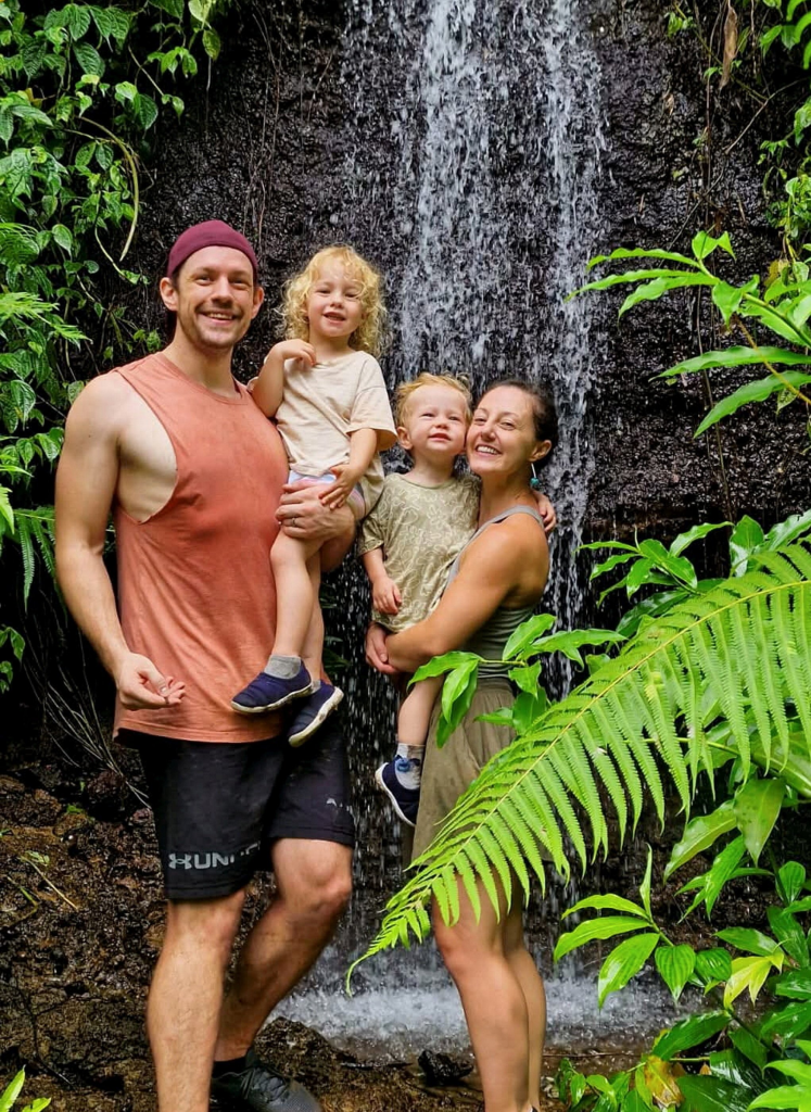 Family of four traveling the world on a $40-a-day budget