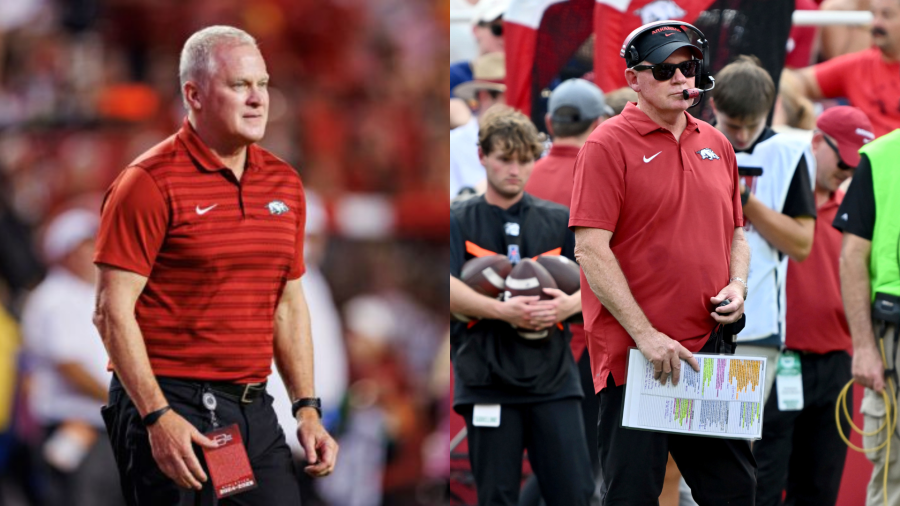 LIVE: Bobby Petrino, Hunter Yurachek meet with media after Pittman firing