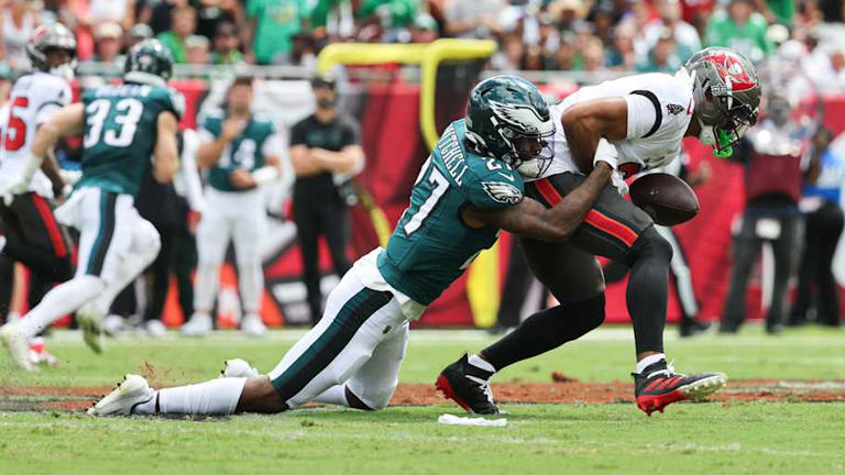 Eagles starter responds to fight with Buccaneers' Baker Mayfield ...