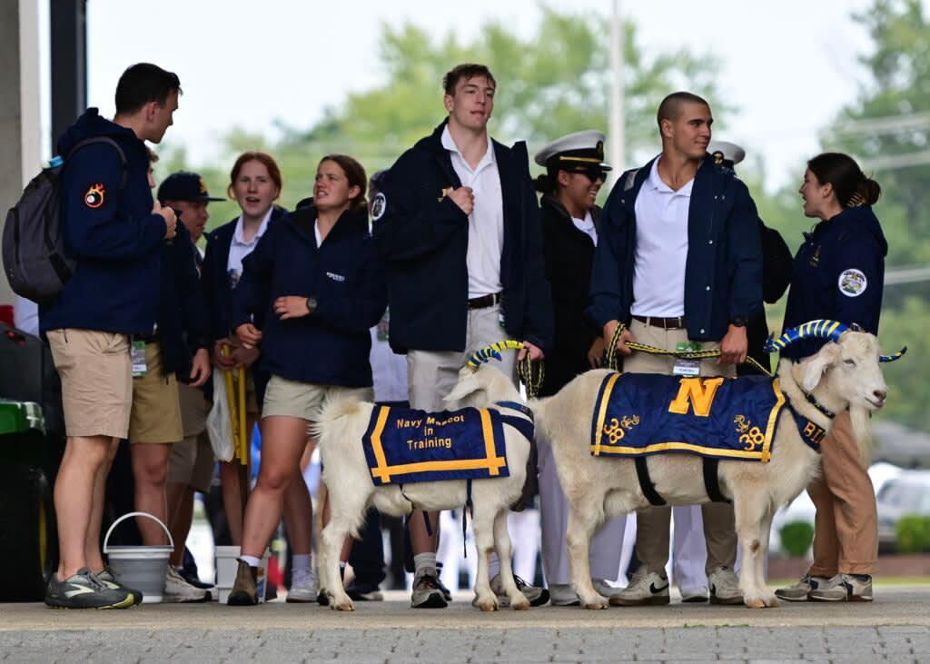 Navy vs Rice Pregame Photos