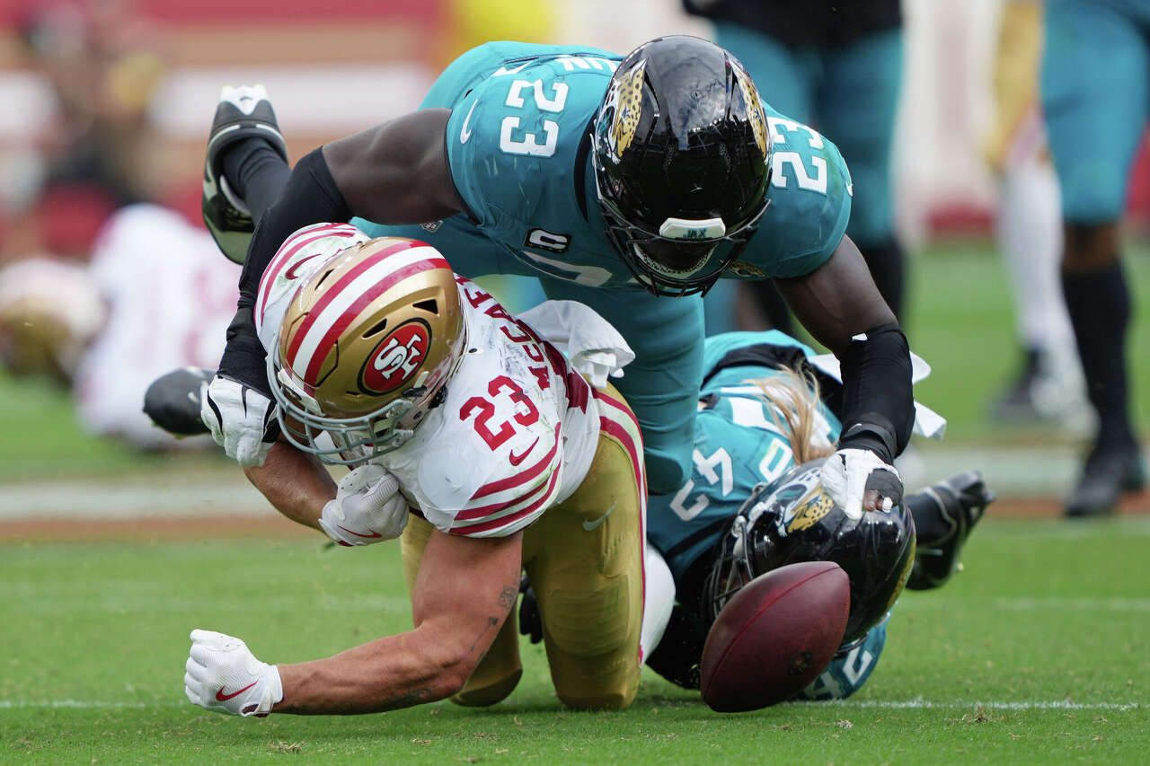 The 49ers' rushing game is really bad, even with a healthy Christian ...
