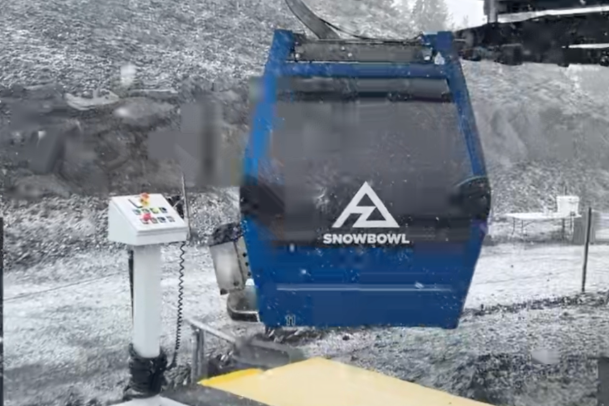 September Snowstorm Blankets Arizona Mountain Ahead of Ski Season