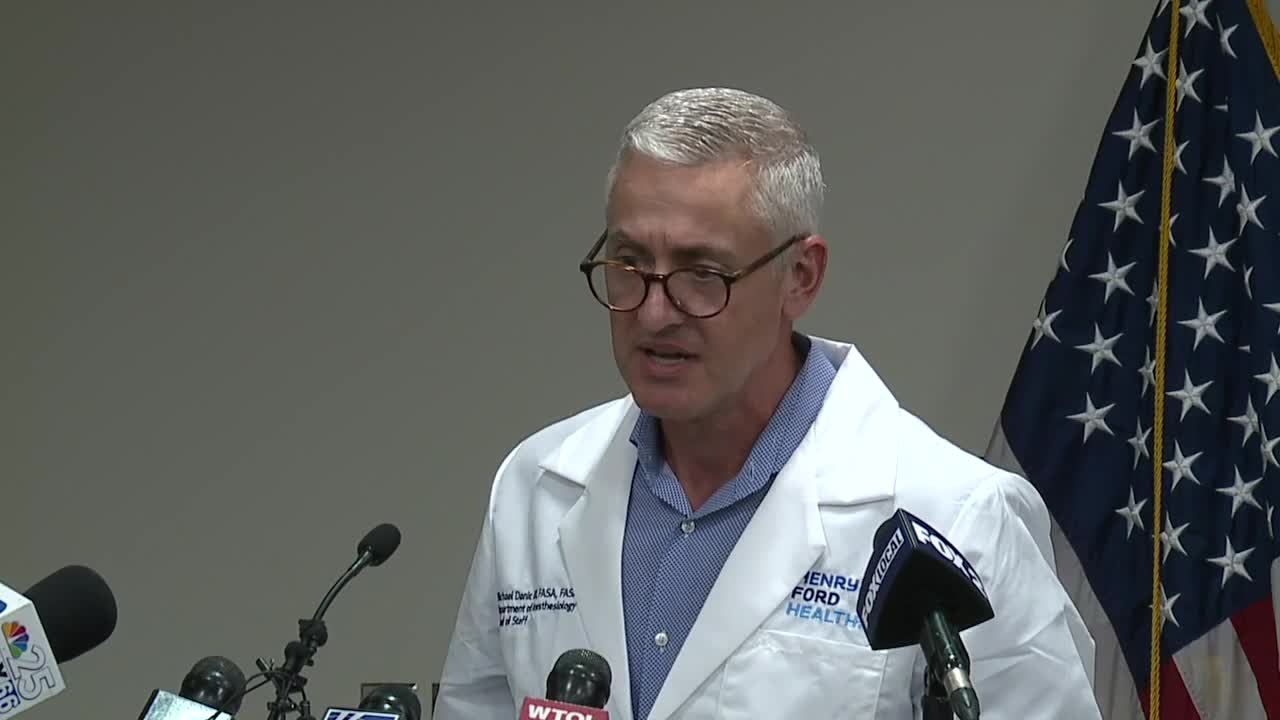 Dr. Michael Danic with Henry Ford Health speaks on state of victims ...