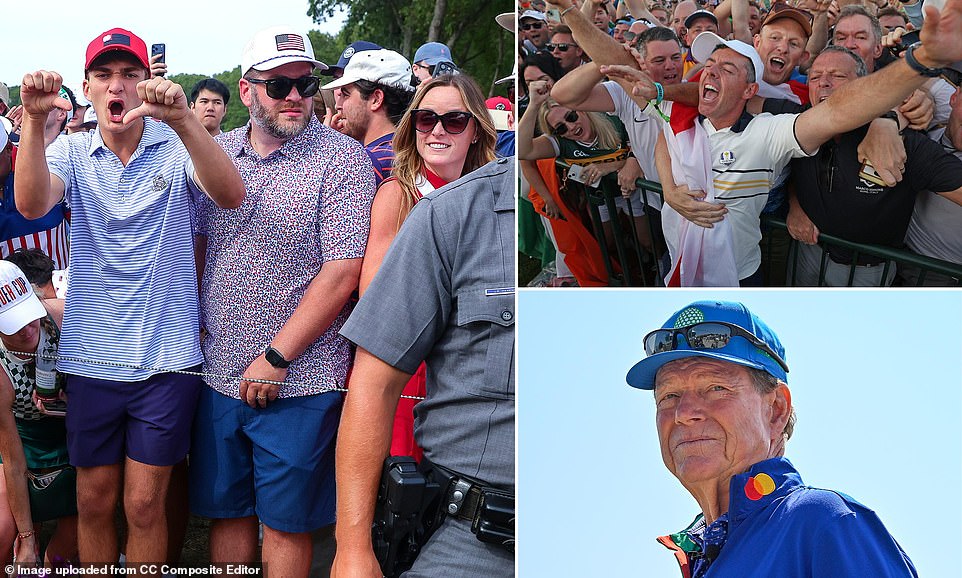 Former American Ryder Cup captain apologizes for 'rude' fan behavior