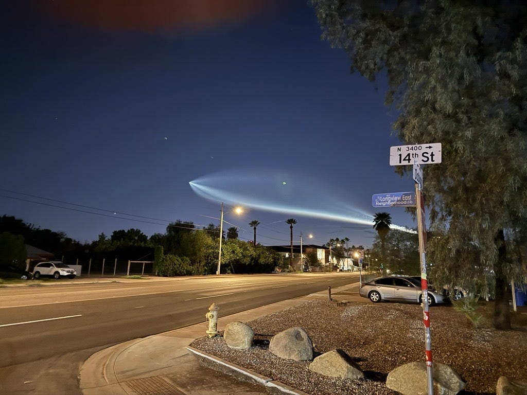 Arizonans may miss last SpaceX rocket launch of year from California