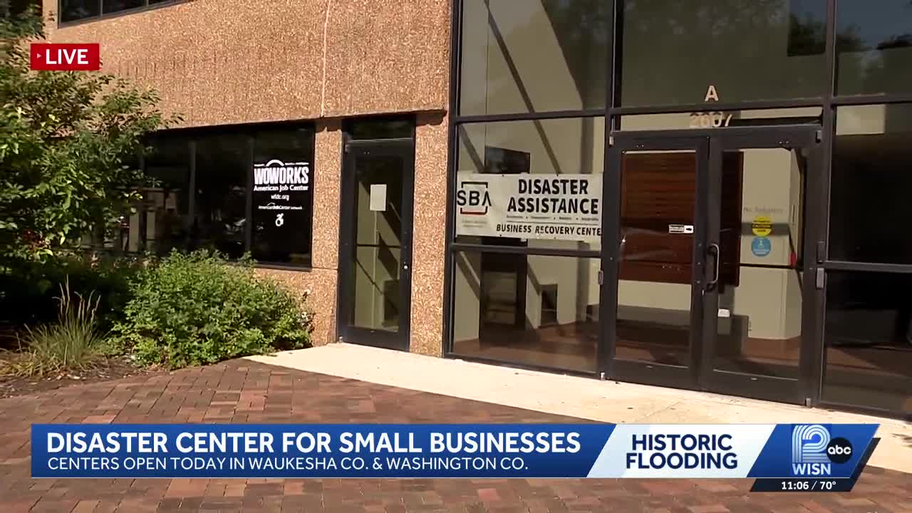 Business recovery center open in Washington, Waukesha counties to ...