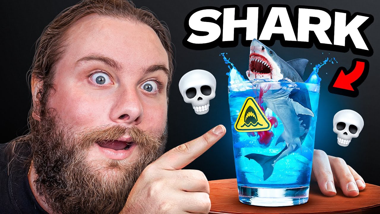 We drank real animal cocktails