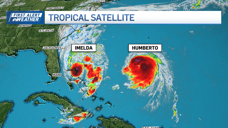 Hurricane Humberto, Tropical Storm Imelda and how they could impact Mass.