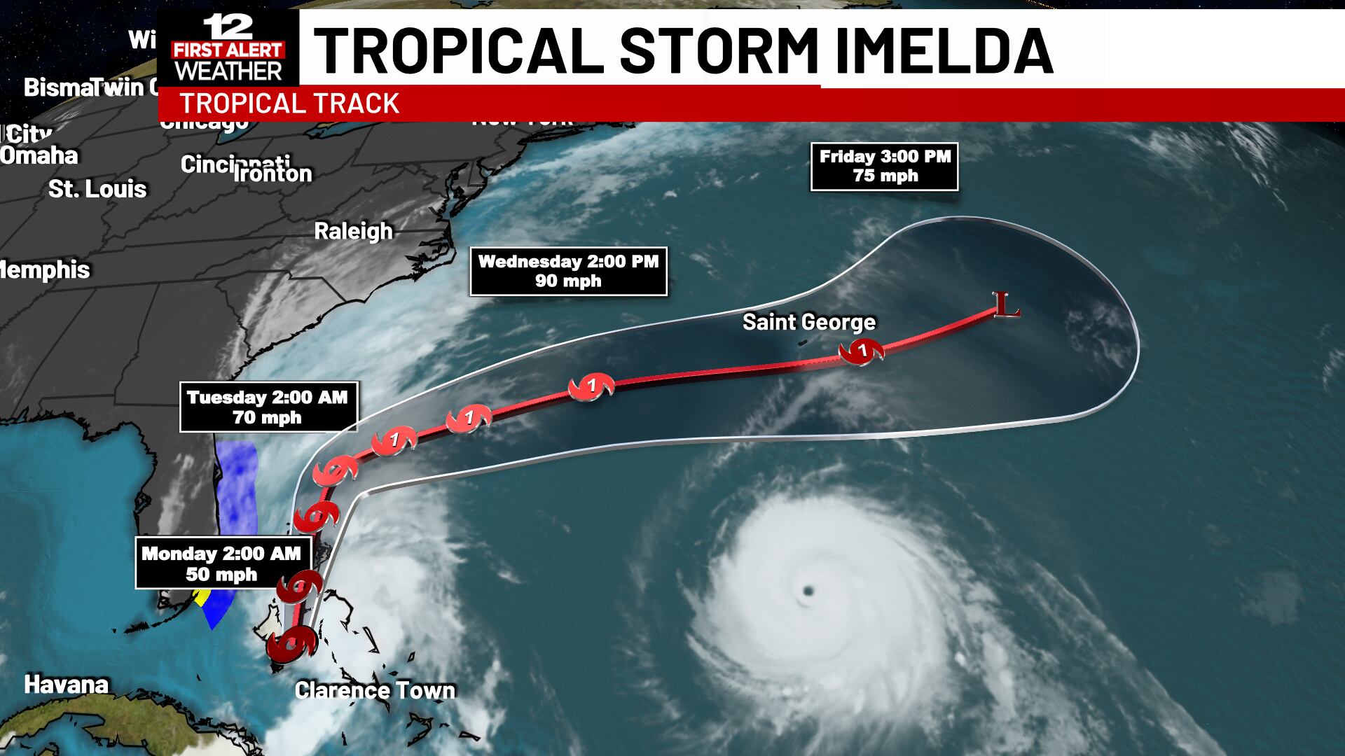 SC Gov. lifts state of emergency as tropical impact trends away from coast