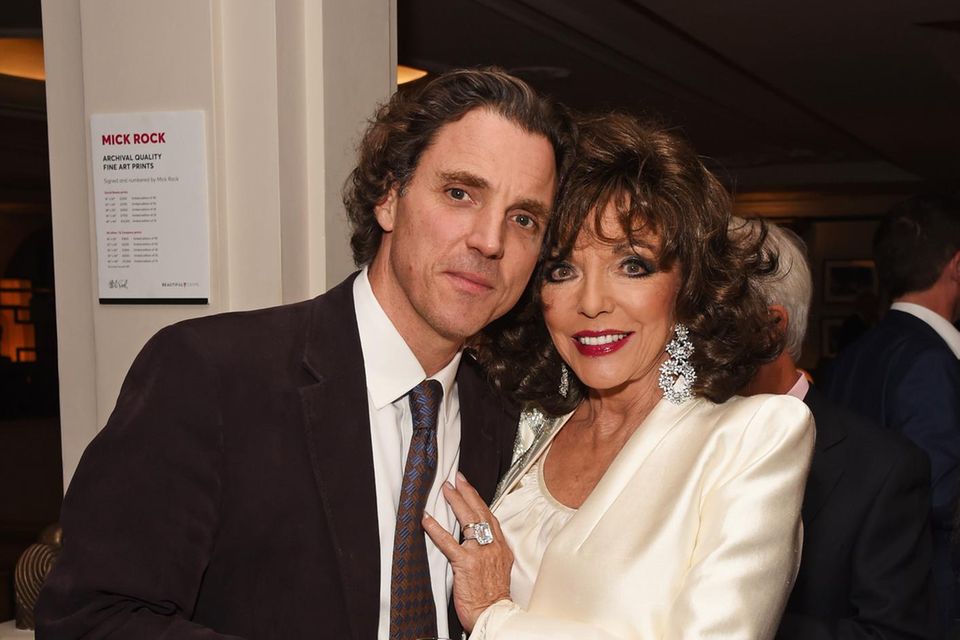 Joan Collins: Hochzeit mit Hindernissen! Endlich hat ihr Sohn Ja gesagt