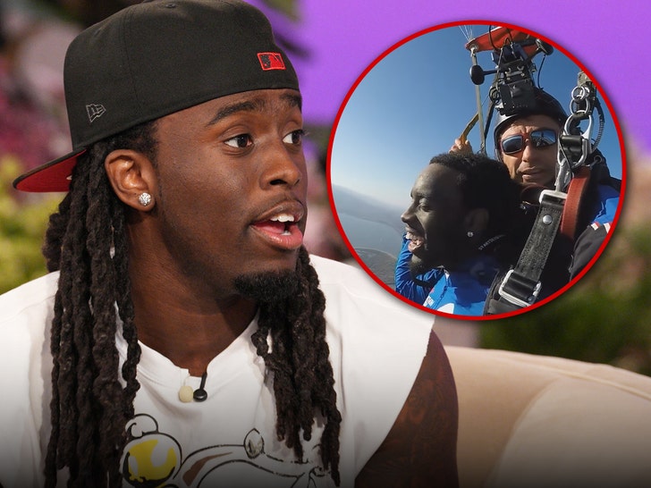 Kai Cenat Goes Skydiving, Takes Streaming Fans Along for 'Mafiathon 3'