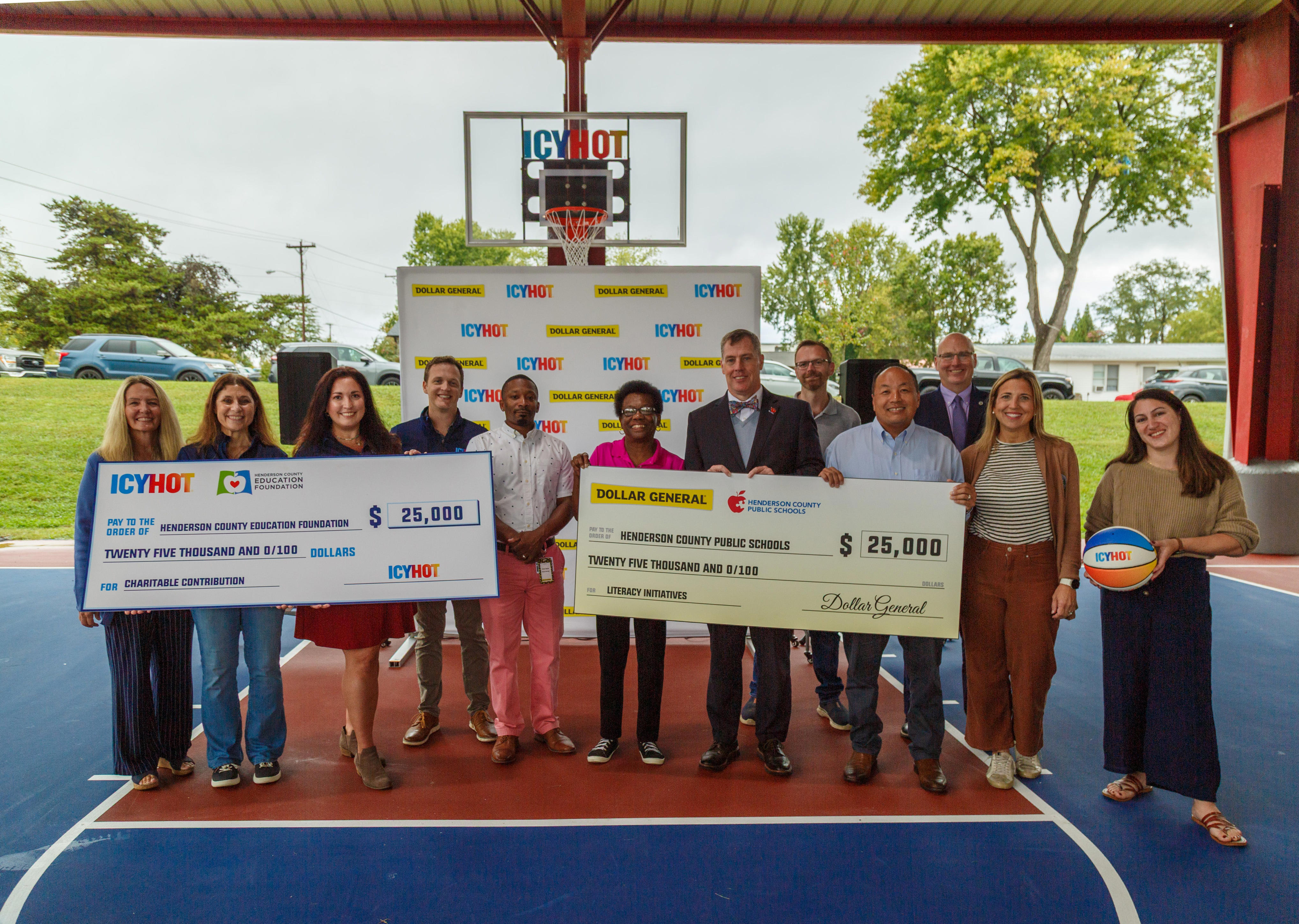 Sullivan Park basketball court renovation done, sponsors donate $50,000 ...