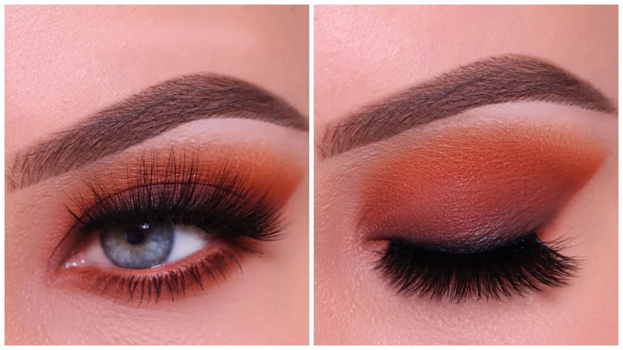 Warm & rich autumn eye look: Easy step-by-step tutorial