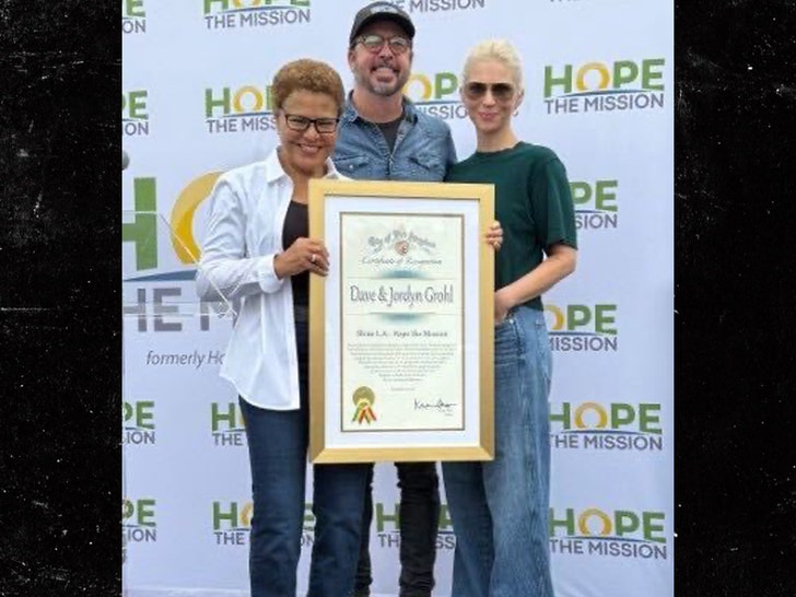 Dave Grohl & Wife Jordyn Blum Make Rare Public Appearance at Charity Event