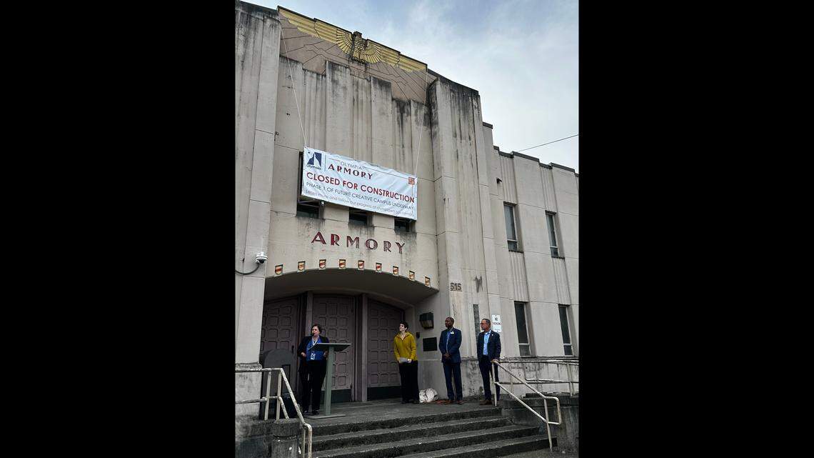 Olympia Armory officially closes for 18-months. Here's why