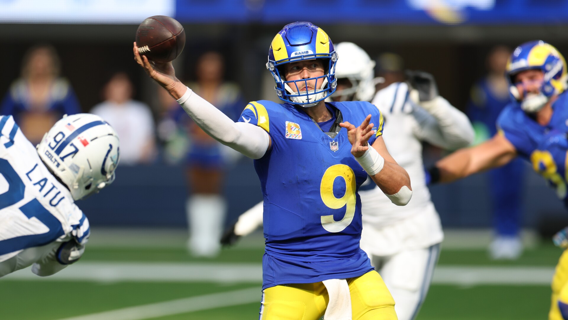 Matthew Stafford led his 50th game-winning drive on Sunday, fifth-most ever